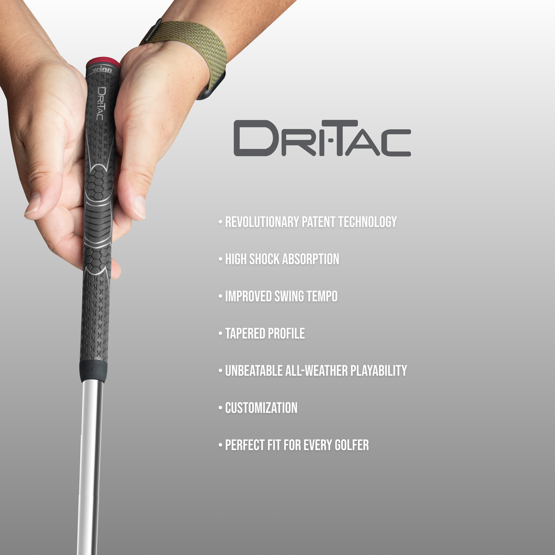 Winn Grips - DRI-TAC Golf Grip – Winn Grips® - Official Online Store