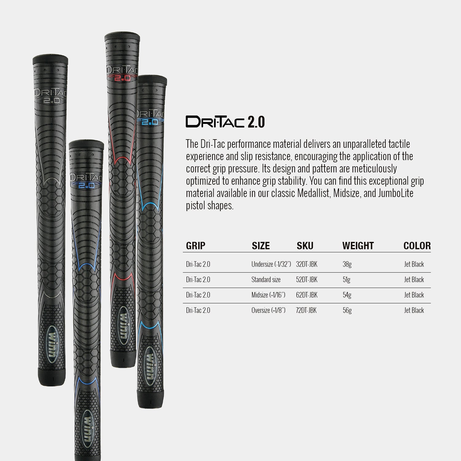 Dri-Tac 2.0 – Winn Grips® - Official Online Store